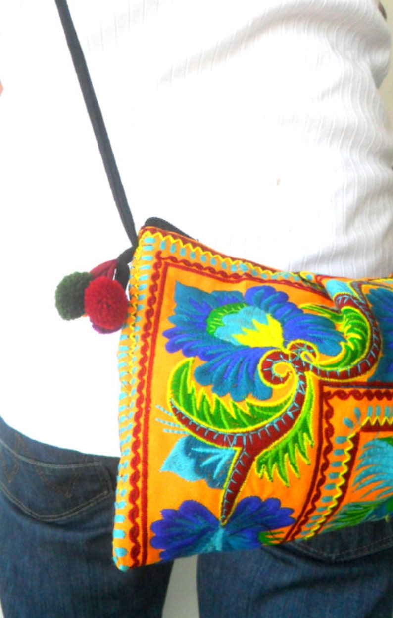 Women Ethnic Bag Hill Tribe Bag Sling Bag Boho Bag - Etsy