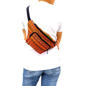 Rasta Hip Bag, Hippie Bum Bag, Fanny Pack, Tribal Waist Bag, Boho Fanny ...