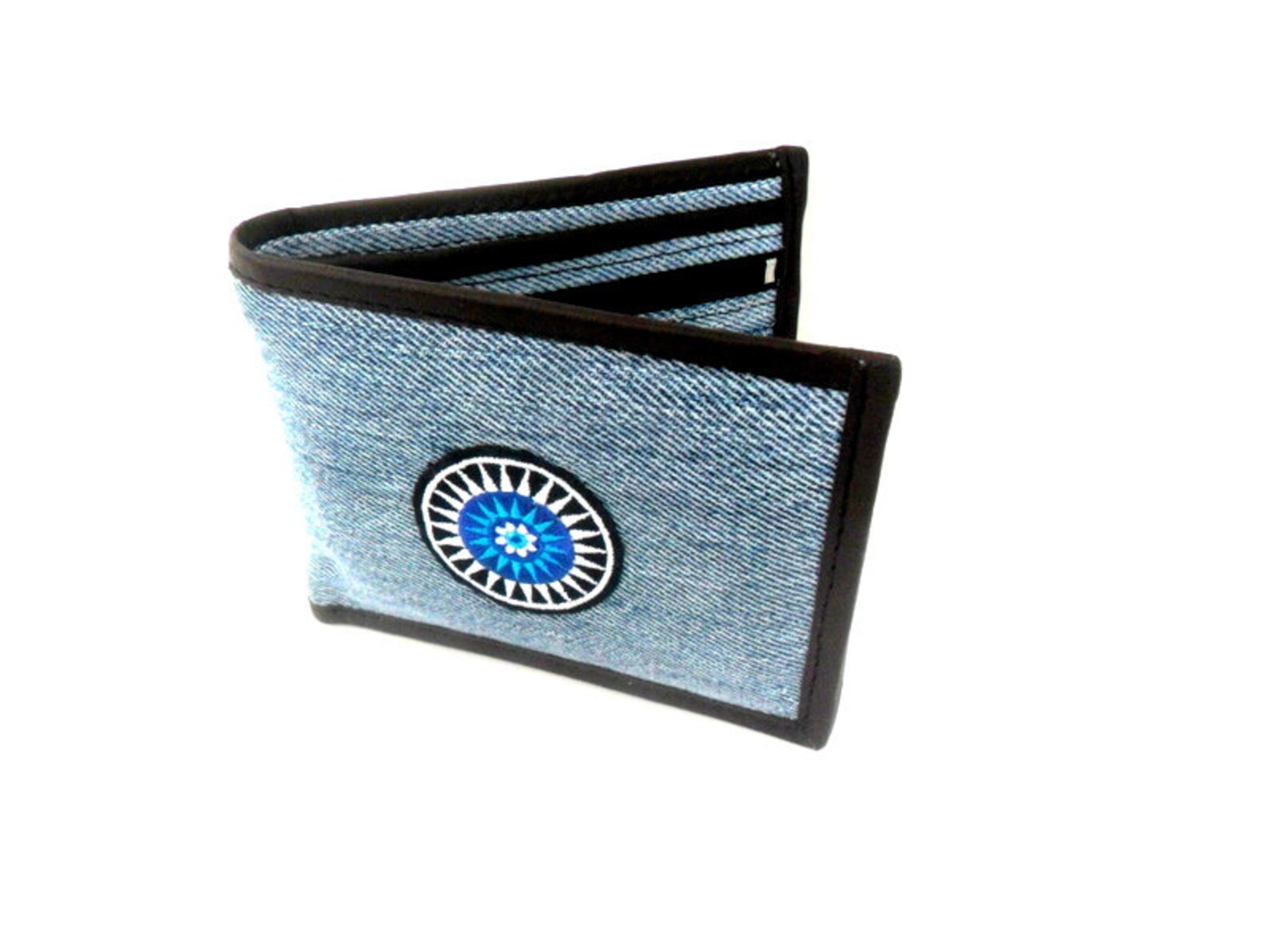 Denim Wallet Jeans Wallet Bohemian Wallet Women Wallet - Etsy