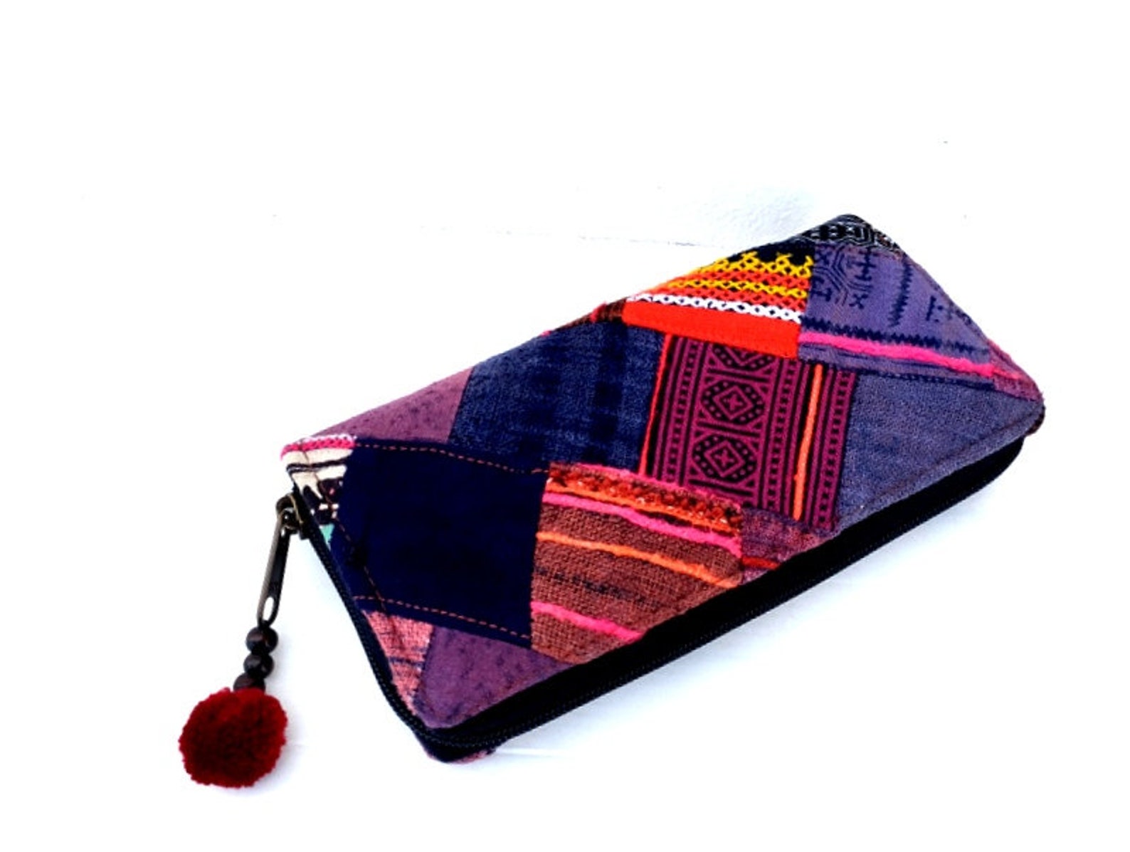 Patchwork Boho Wallet, Bohemian Wallet, Women Wallet, Hippie Wallet ...