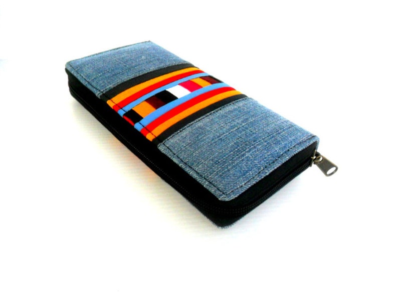 Denim Wallet Jeans Wallet Bohemian Wallet Women Wallet - Etsy