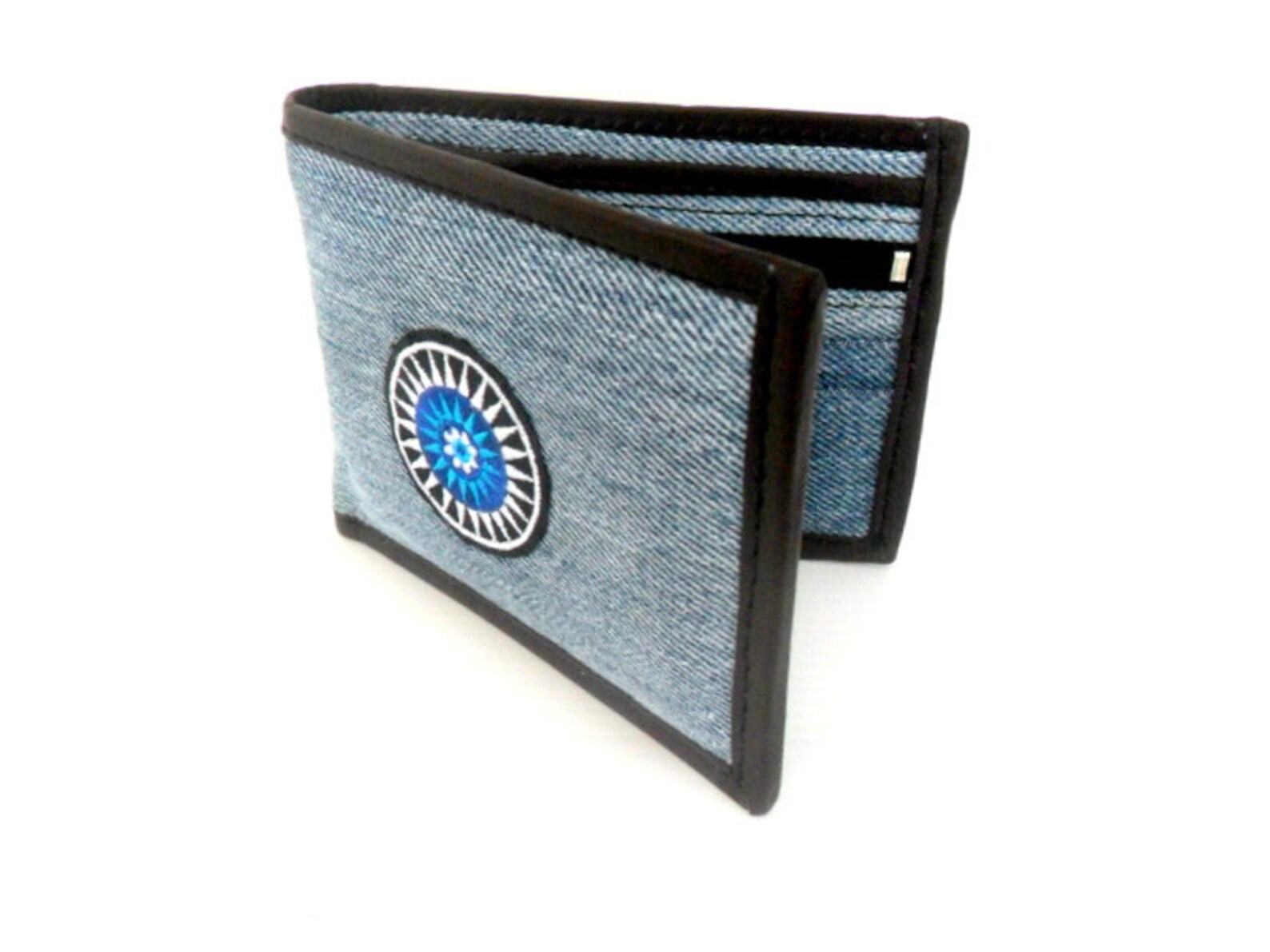 Denim Wallet Jeans Wallet Bohemian Wallet Women Wallet - Etsy