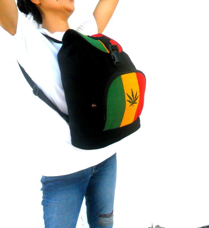 Rasta Backpack Bohemian Bag Marley Bag Hobo Backpack | Etsy