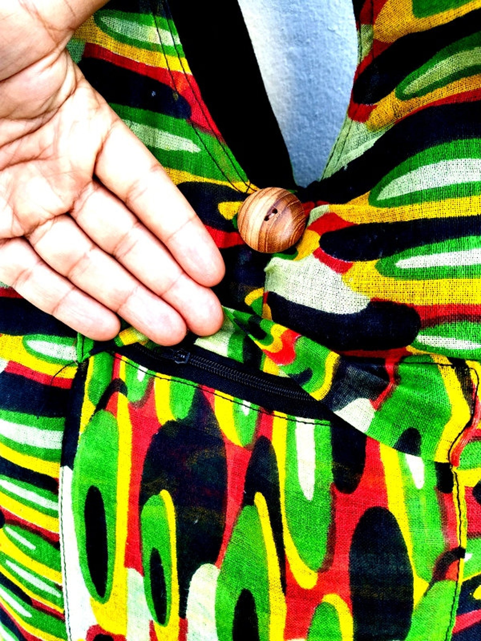 Rasta Bag Reggae Bag Reversible Bag Jamaican Bag Hippie - Etsy