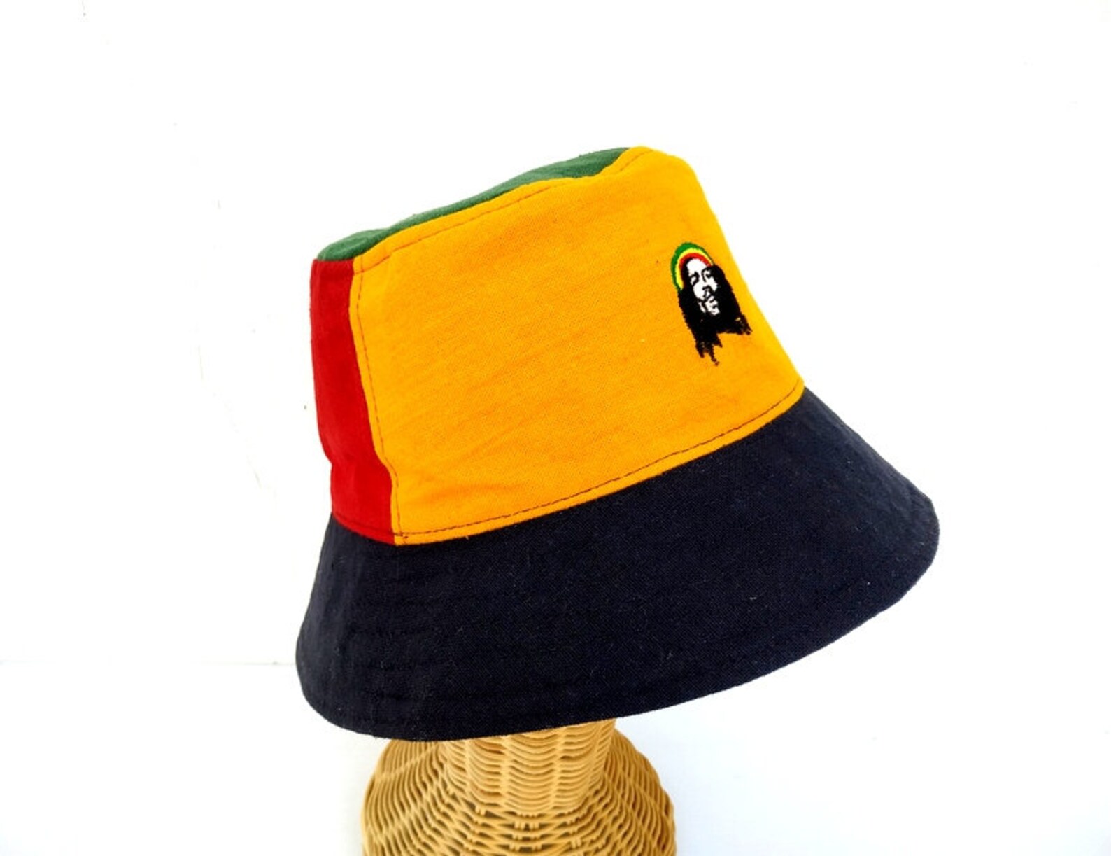 Bucket Hat Boho Rasta Hat Hemp Hat Hippie Reggae Bucket Hat - Etsy