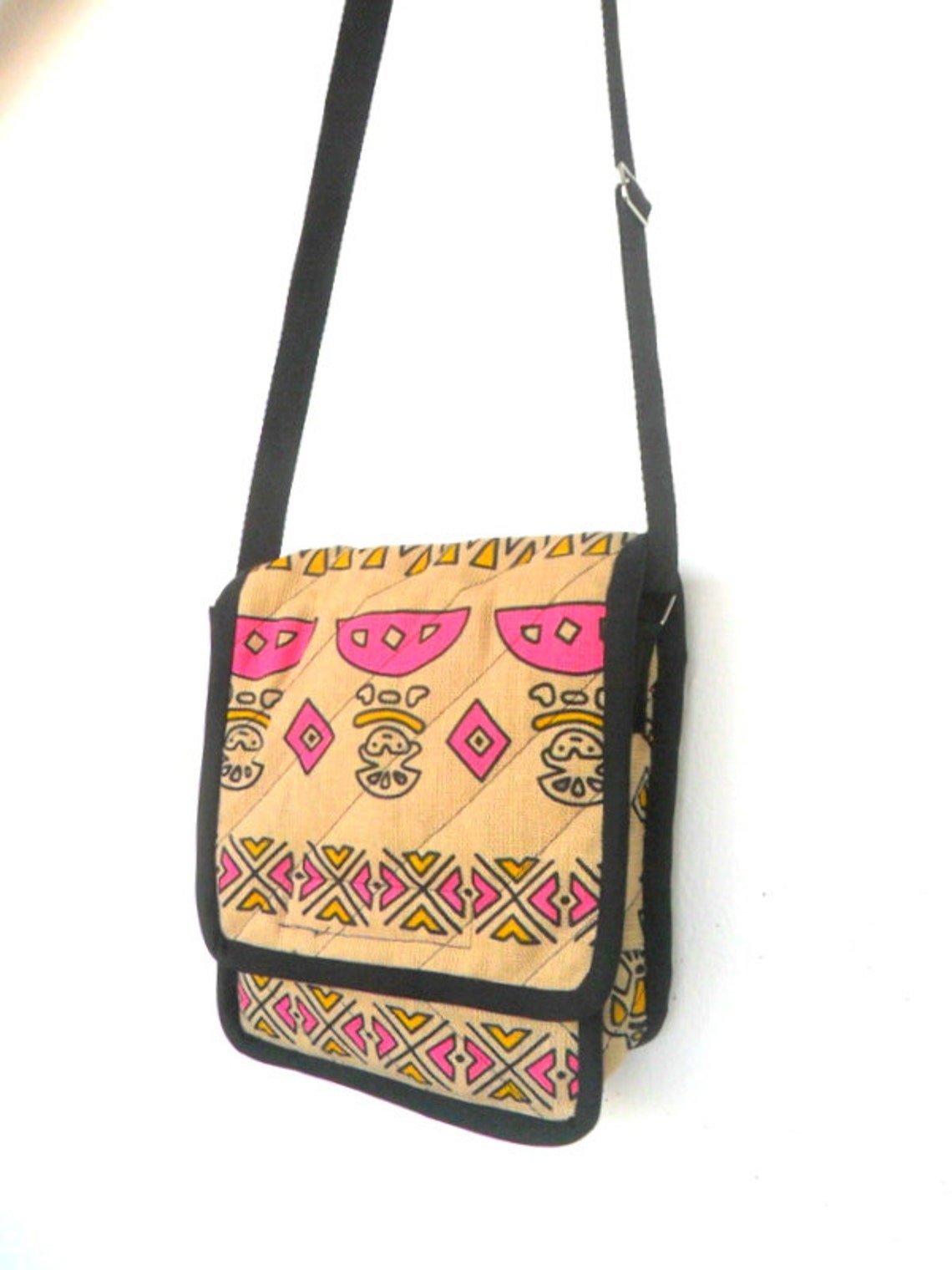 Crossbody Bag Messenger Bag Bohemian Bag Multicolor Boho - Etsy