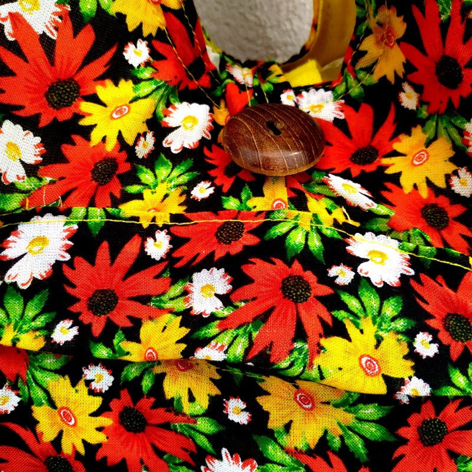 Floral Bag Hobo Bag Rasta Bag Hippie Bag Retro Bag Cross | Etsy