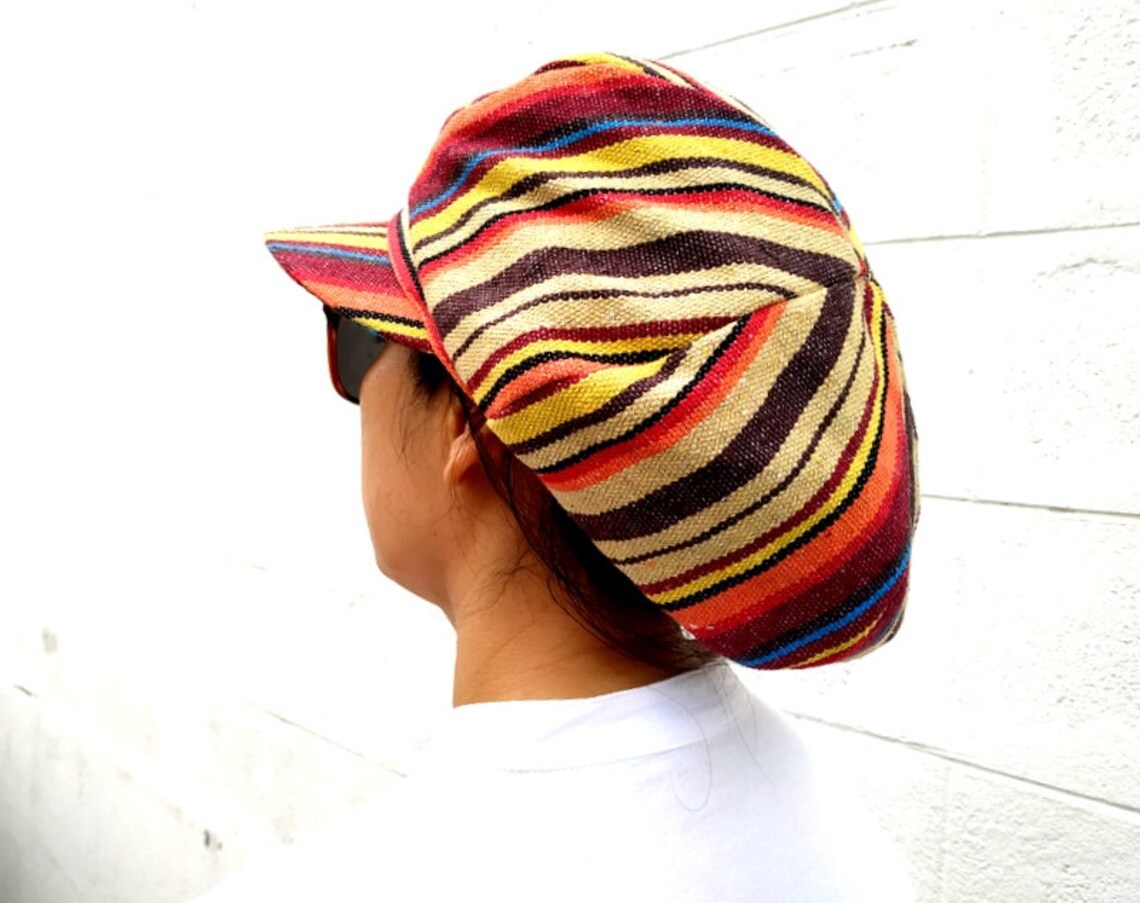 Rasta Cap Reggae Cap Army Cap Cadet Military Hat Reggae - Etsy