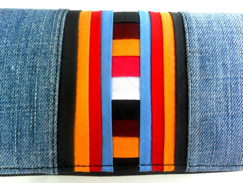 Denim Wallet Jeans Wallet Bohemian Wallet Women Wallet - Etsy