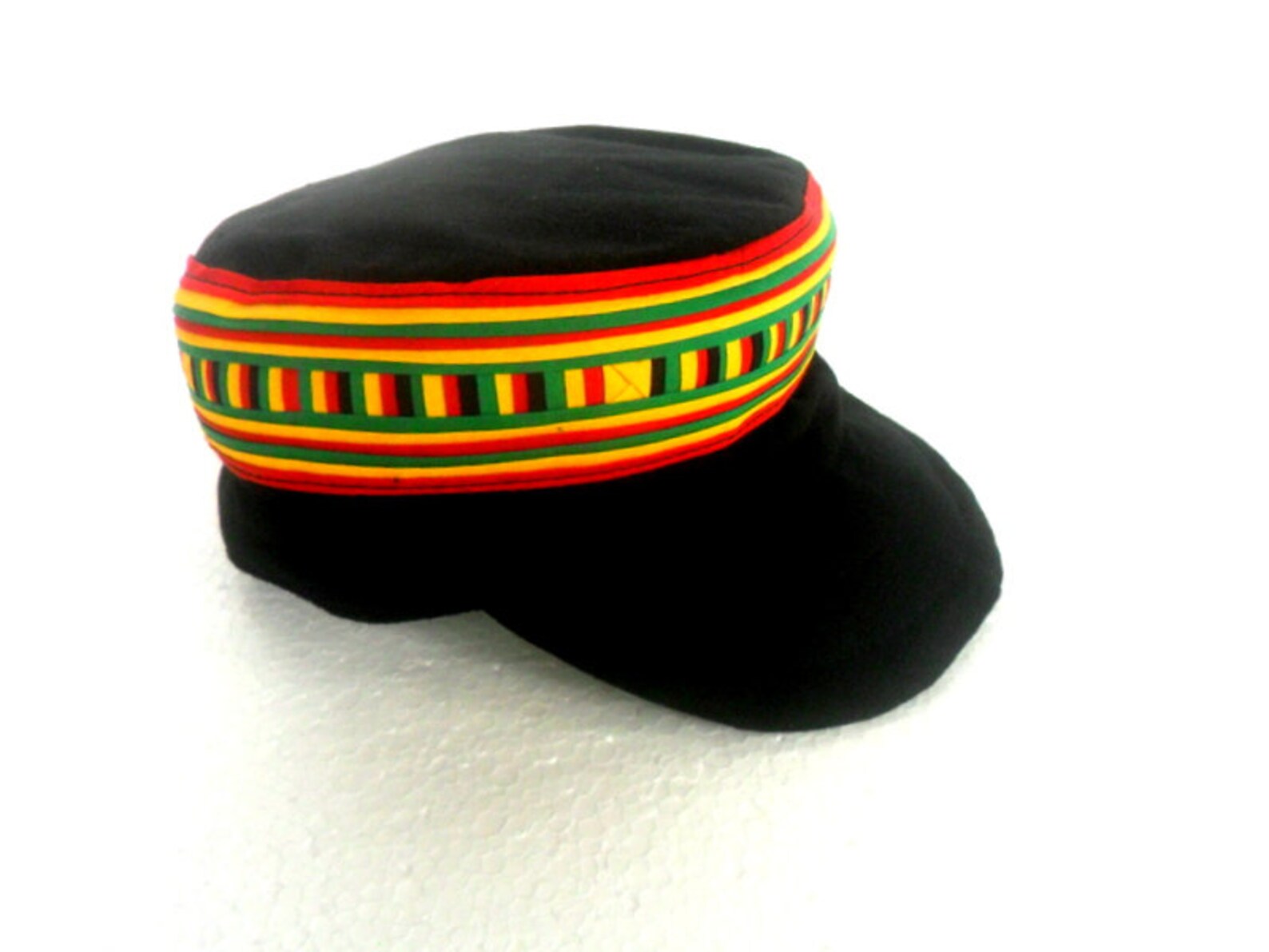 Rasta Cap Reggae Cap Army Cap Cadet Military Hat Reggae - Etsy