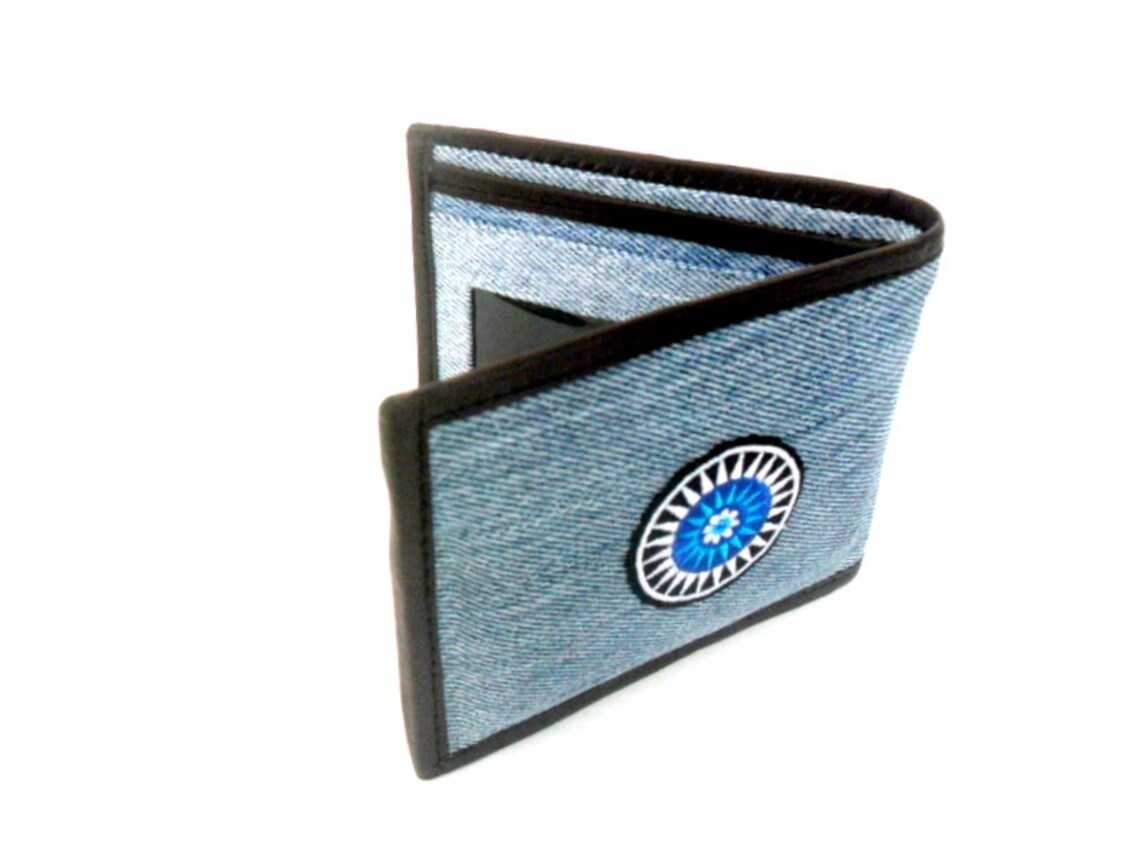 Denim Wallet Jeans Wallet Bohemian Wallet Women Wallet - Etsy