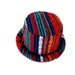 Rainbow Bucket Hat Boho Rolled Brim Hobo Hat Hippie Hat - Etsy