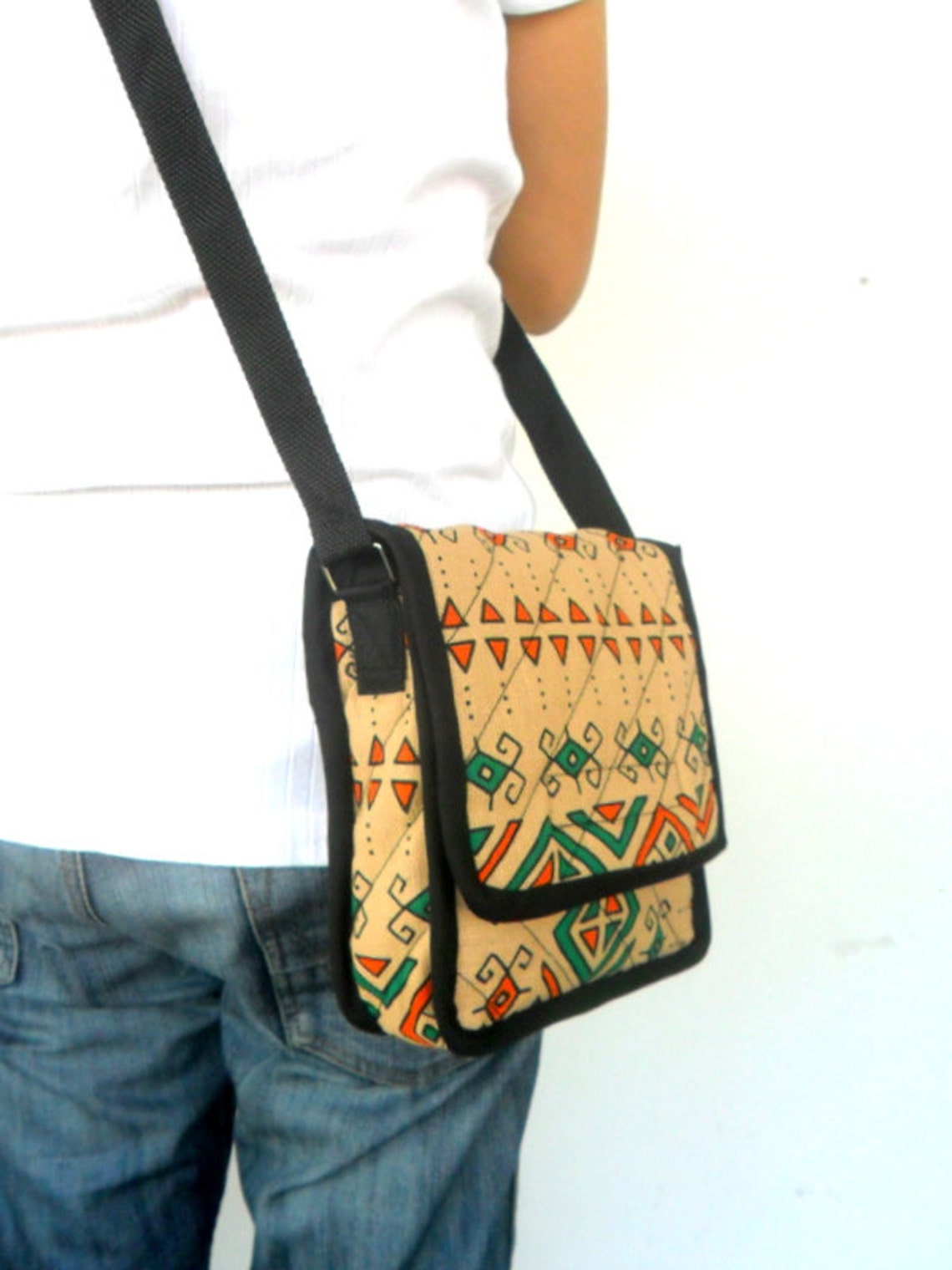Crossbody Bag Messenger Bag Bohemian Bag Multicolor Boho Bag - Etsy