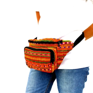 Rasta Hip Bag, Hippie Bum Bag, Fanny Pack, Tribal Waist Bag, Boho Fanny ...