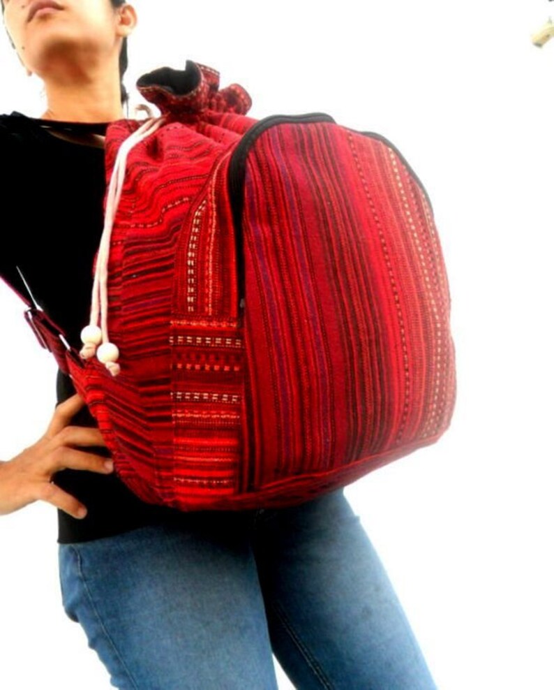 Hipster Backpack bohemian backpack School Backpack Shoulder | Etsy