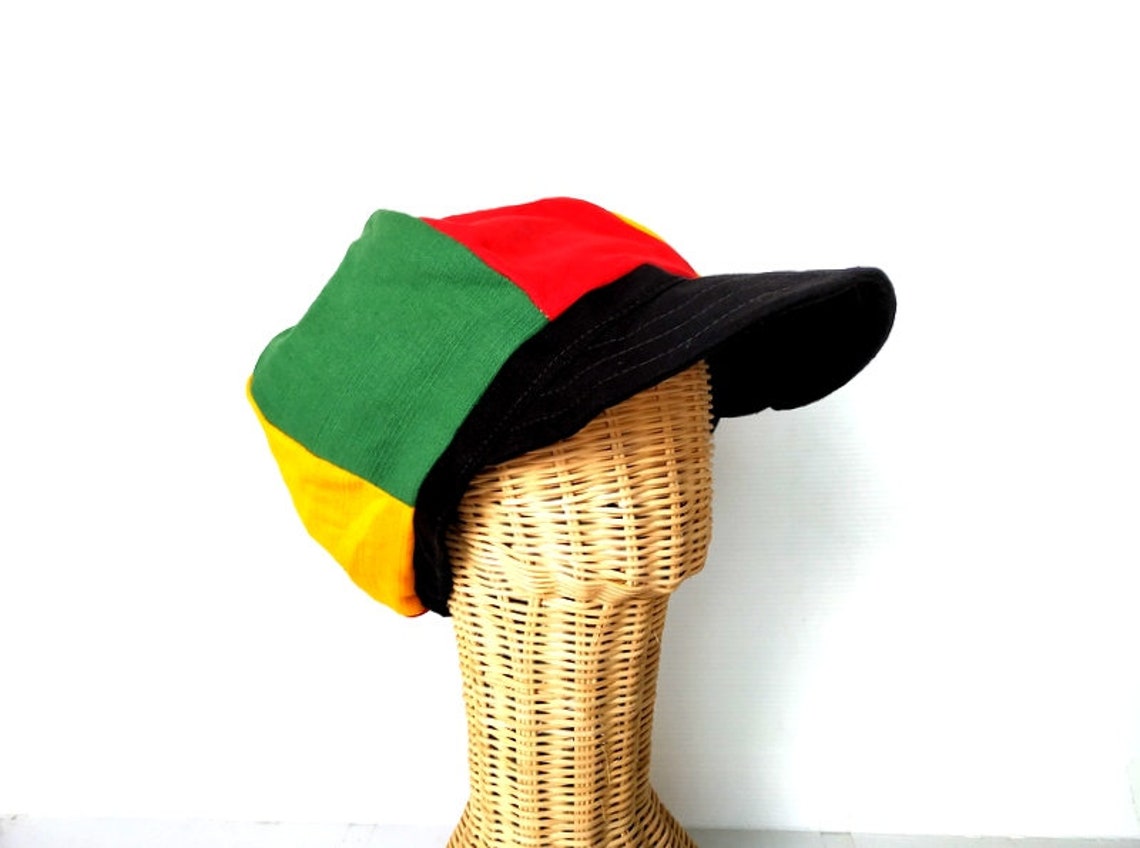 Rasta Cap Reggae Cap Jamaika Mütze Army Cap Rasta - Etsy.de