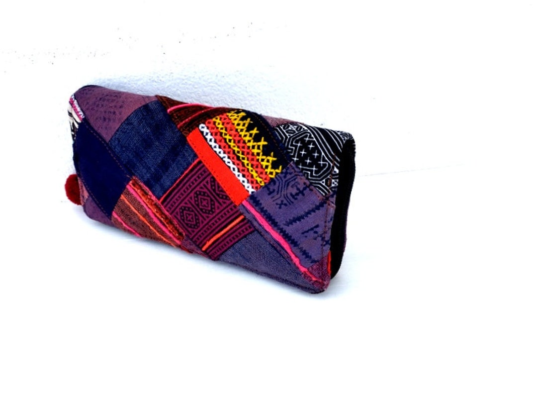 Patchwork Boho Wallet, Bohemian Wallet, Women Wallet, Hippie Wallet ...