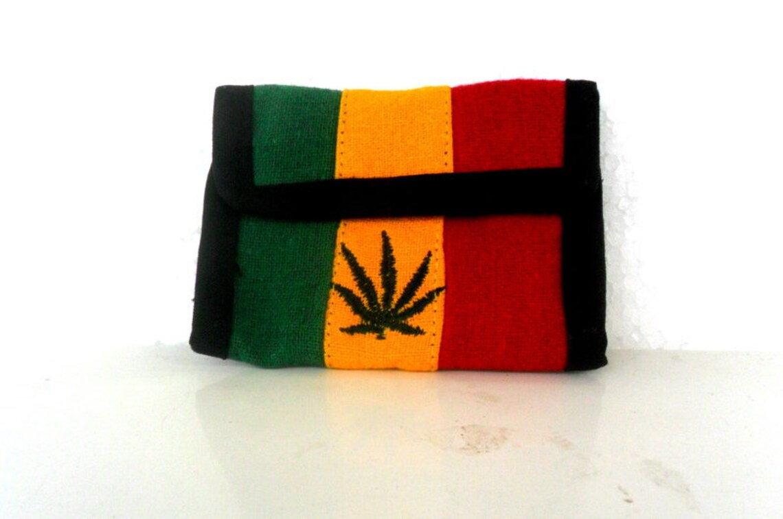 Hemp Wallet, Rasta Wallet, Bohemian Wallet, Reggae Wallet, Hippie ...