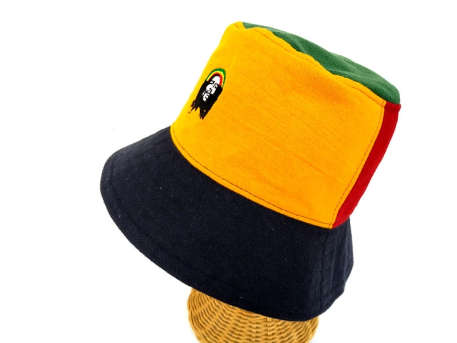 Bucket Hat Boho Rasta Hat Hemp Hat Hippie Reggae Bucket Hat - Etsy