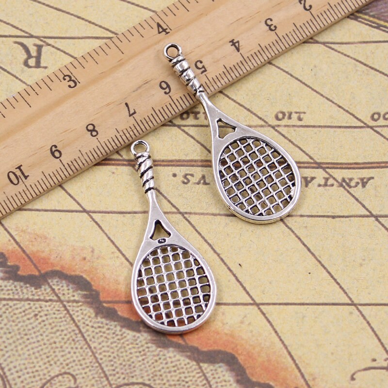 Tennis Racket Charms - Etsy