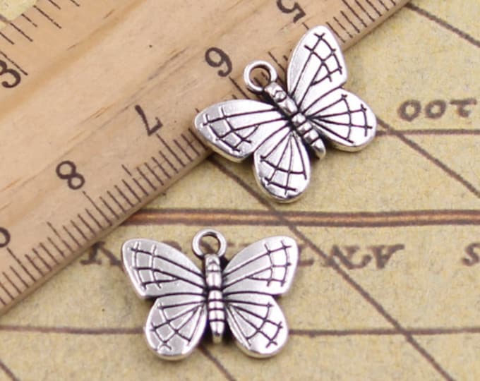 10pcs Four Seasons Tag Pendant Charms 24mm Antique Silver - Etsy