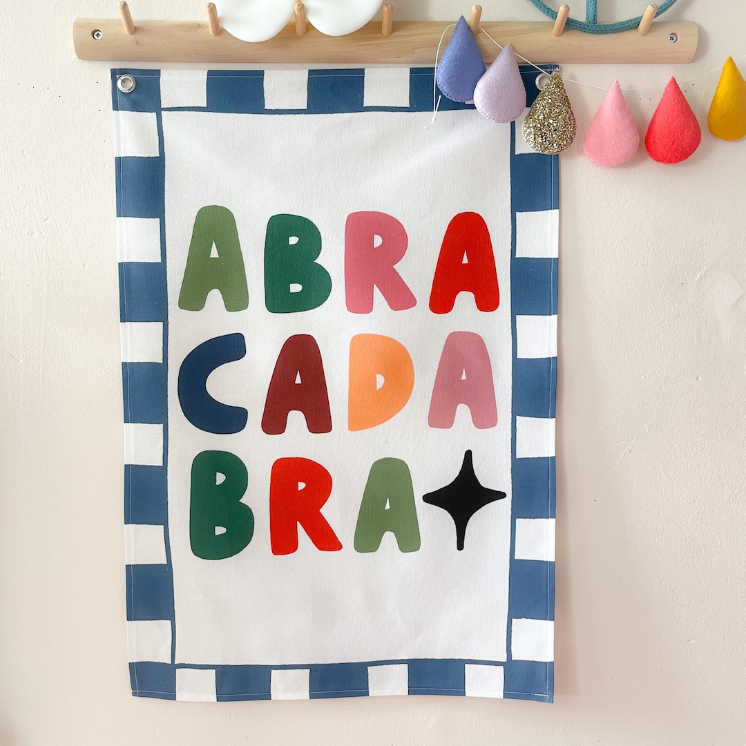 Abracadabra Kids Wall Hanging | Kids Decor | Children’s Room Decoration ...