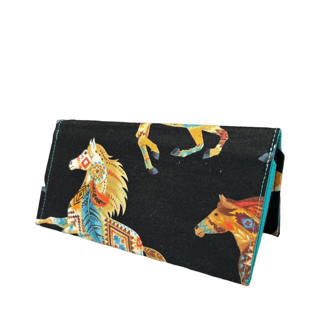 Checkbook Covers Horses Cowboy Boots 3.5x7 Handmade - Etsy