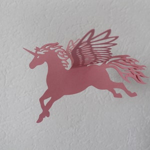 Flying Unicorn DIY Templates 3 Patterns Digital Files Flying Pegasus ...