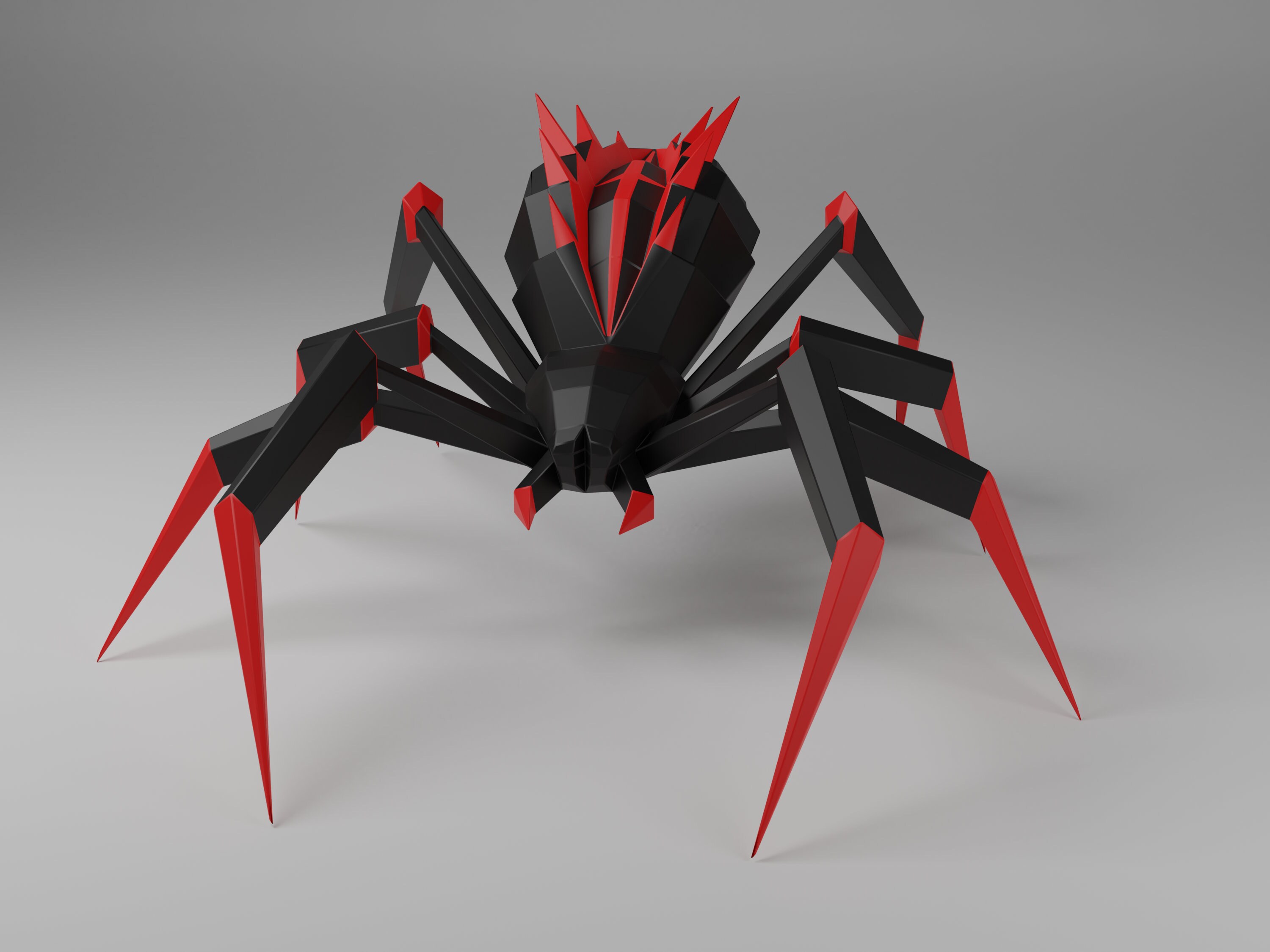 Kruisspin Spin Halloween Papercraft XL versie DIY patronen - Etsy Nederland