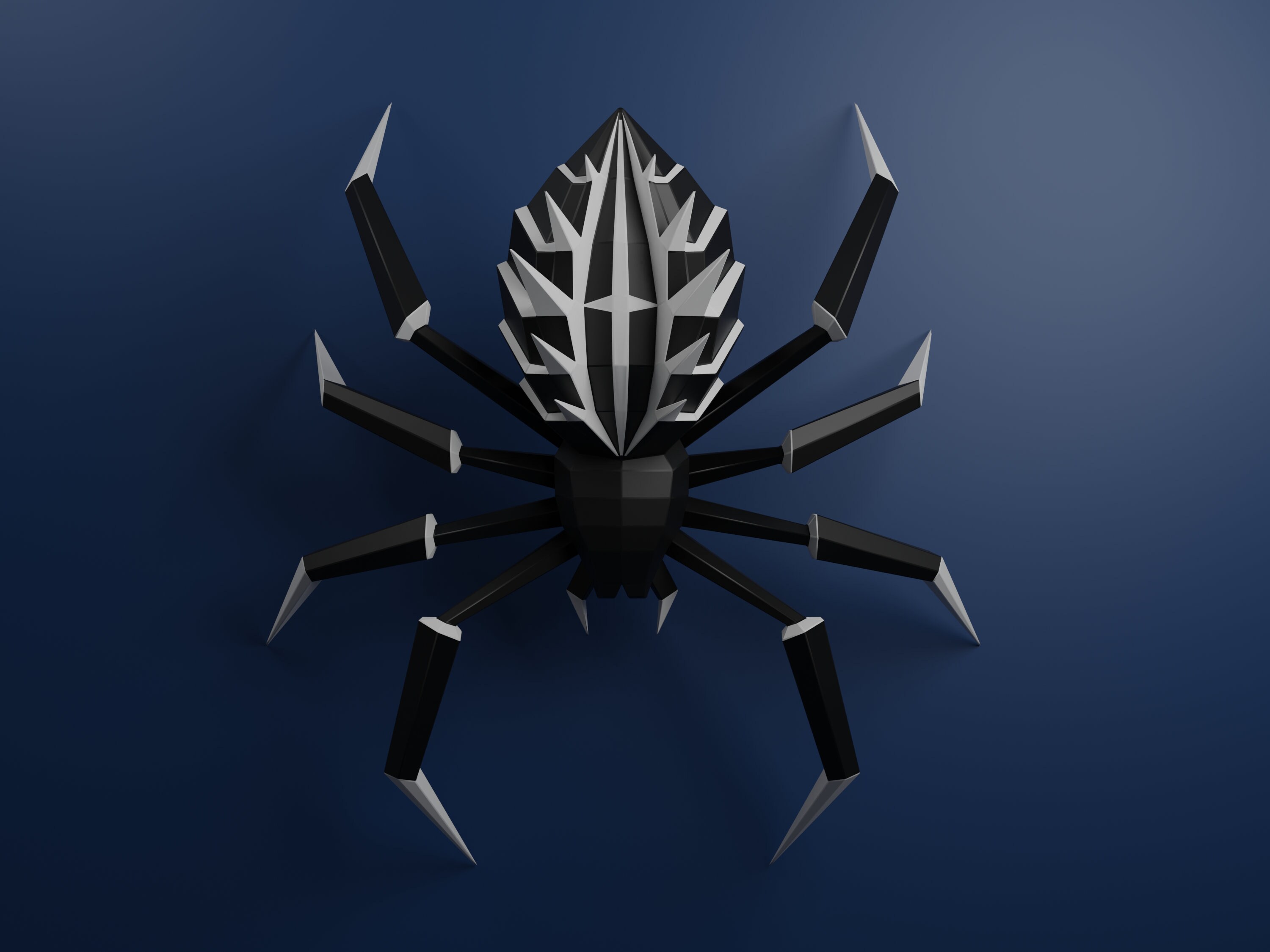 Kruisspin Spin Halloween Papercraft XL versie DIY patronen - Etsy Nederland