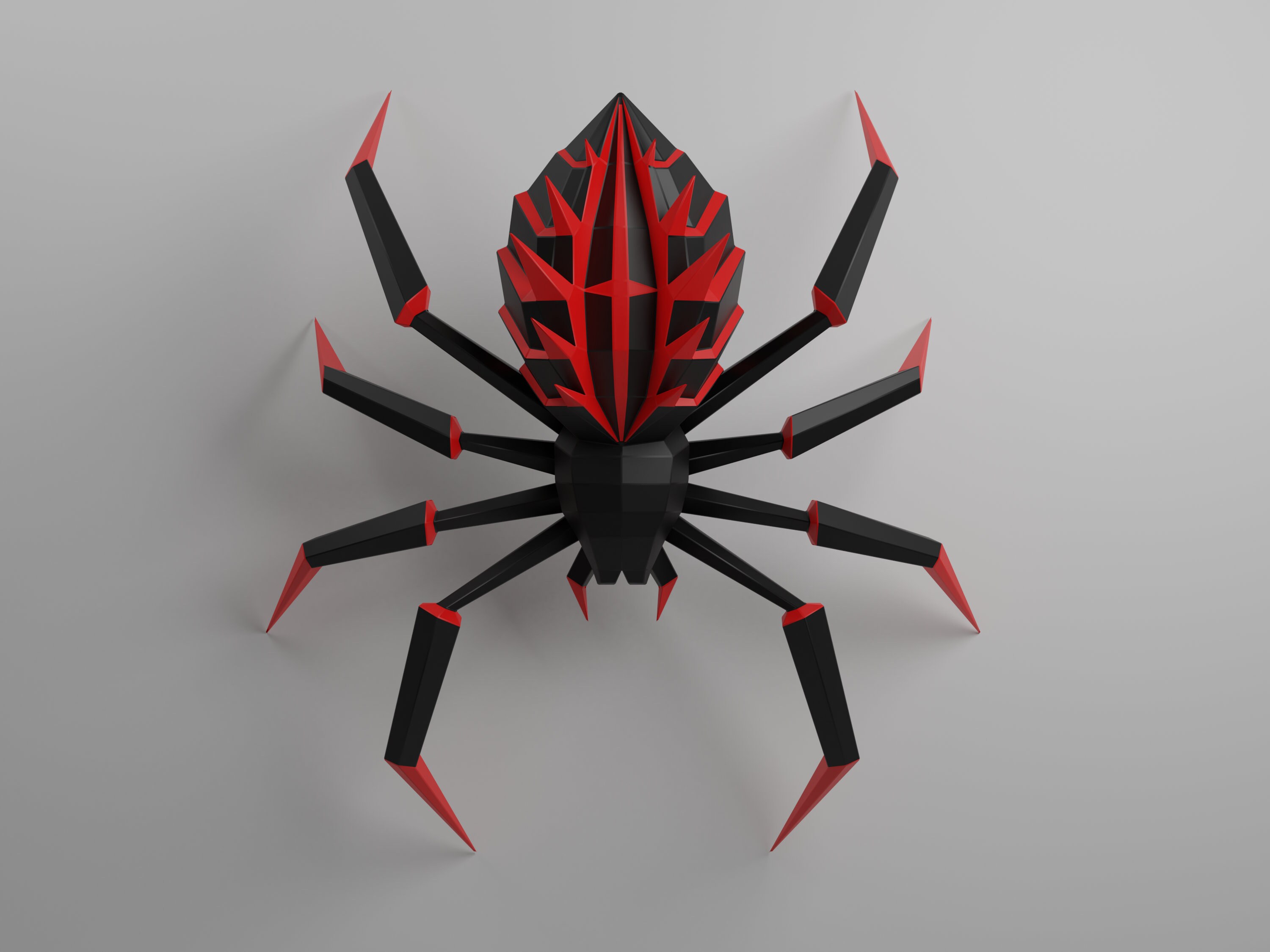 Kruisspin Spin Halloween Papercraft XL versie DIY patronen - Etsy Nederland