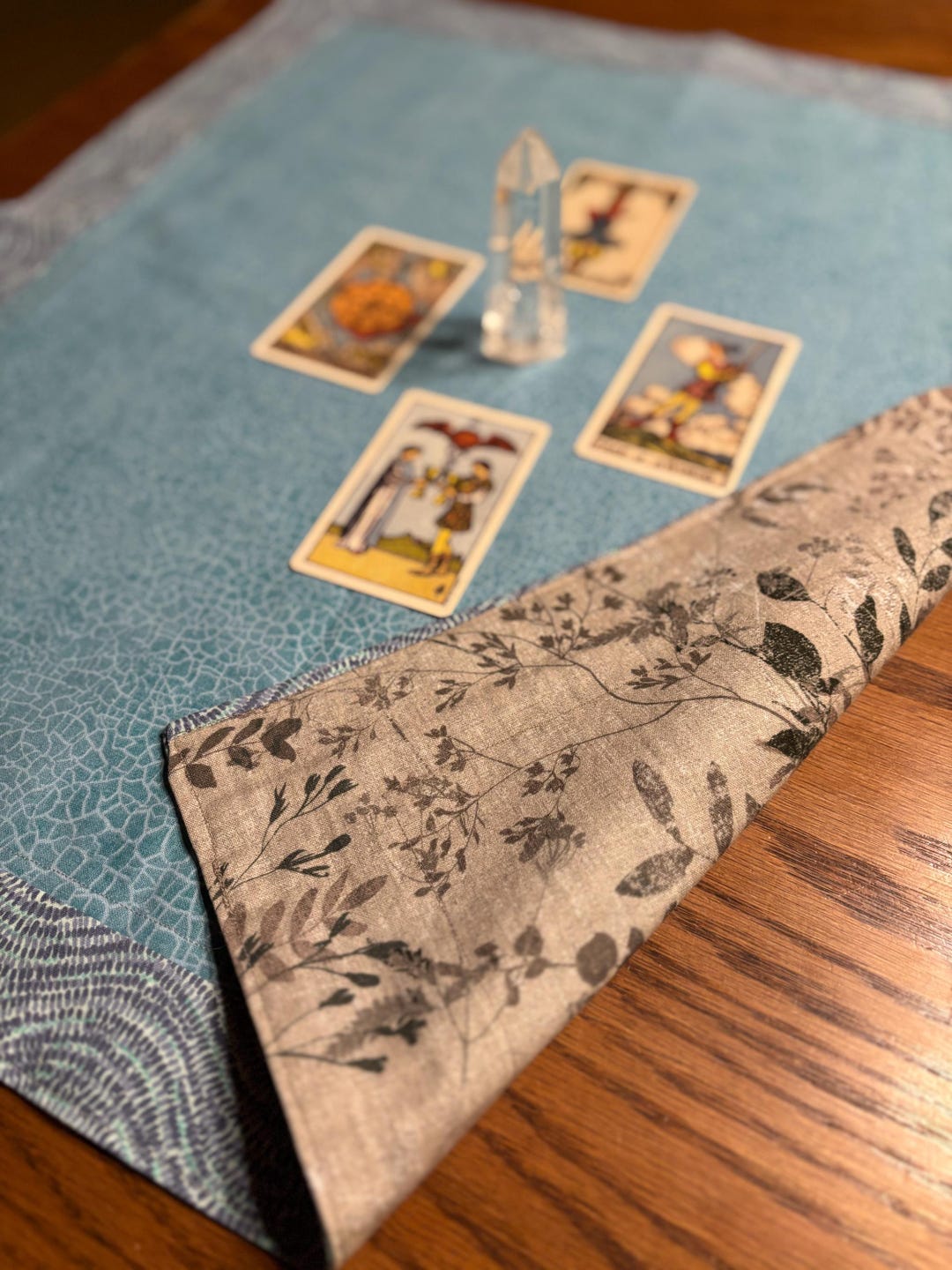 Altar Cloth for Tarot or Oracle Readings, Spiritual Divination, Zen ...