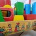 Heros Wooden Wagon & Blocks Pull-along Wagon Wooden Blocks Fairy Tale ...