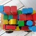 Heros Wooden Wagon & Blocks Pull-along Wagon Wooden Blocks Fairy Tale ...