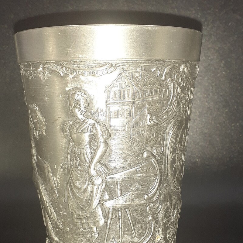 Pewter Embossed - Etsy