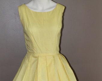 Yellow Sunday Dress - Etsy