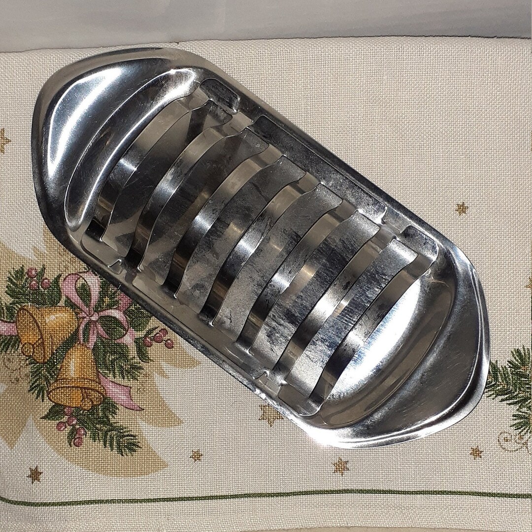 Vintage Toast Stand Holder by TISCHFEIN With Butter Knife - Etsy