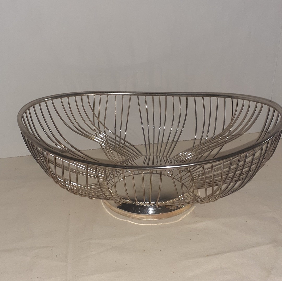 Vintage Wire EP Basket - Etsy