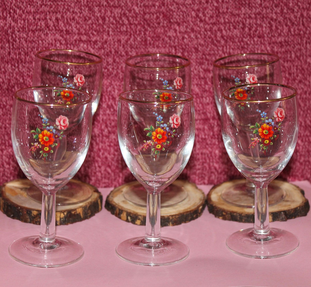 Cheers to New Beginnings Hand Painted Sherry/cordial Glasses - Etsy