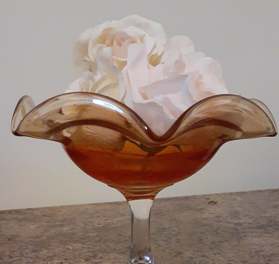 Compote Pedestal Dish - Etsy