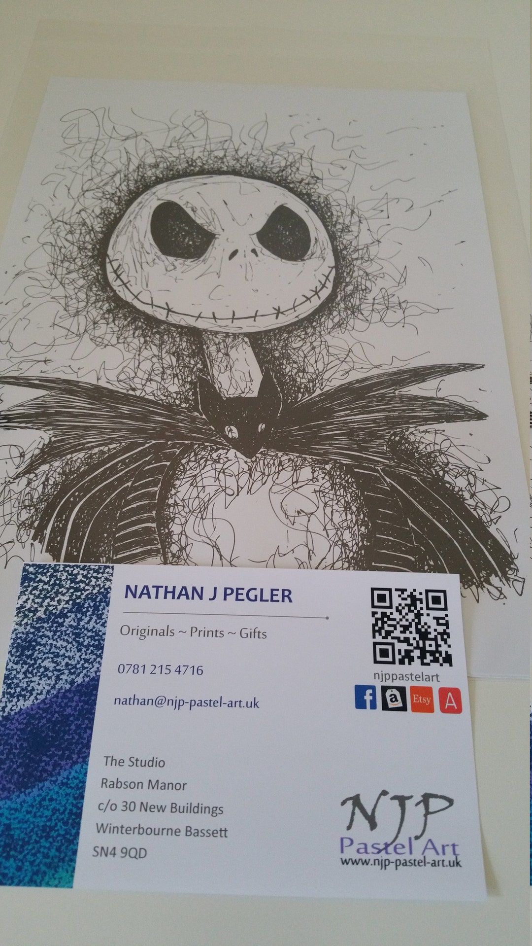 Nightmare Before Christmas Pictures, Jack, Sally, Zero: TNBC Art Prints ...