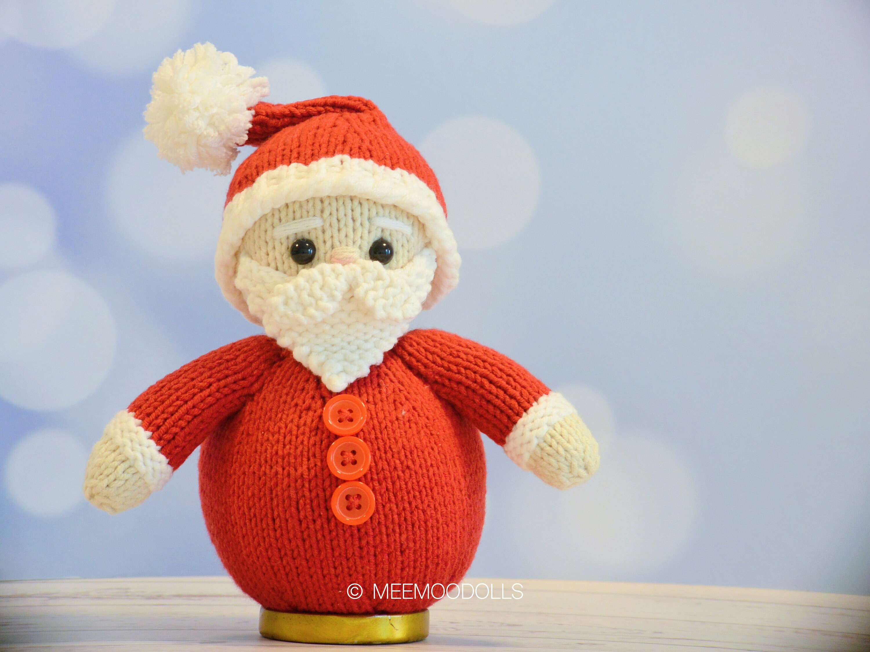Santa Claus & Mrs. Claus. Christmas Knitting Pattern 1. - Etsy UK