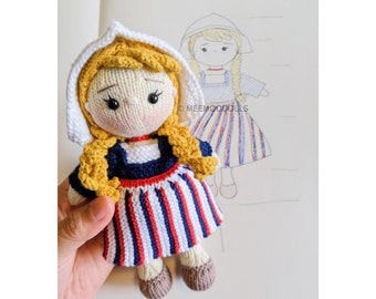 Dutch Doll Pattern - Etsy