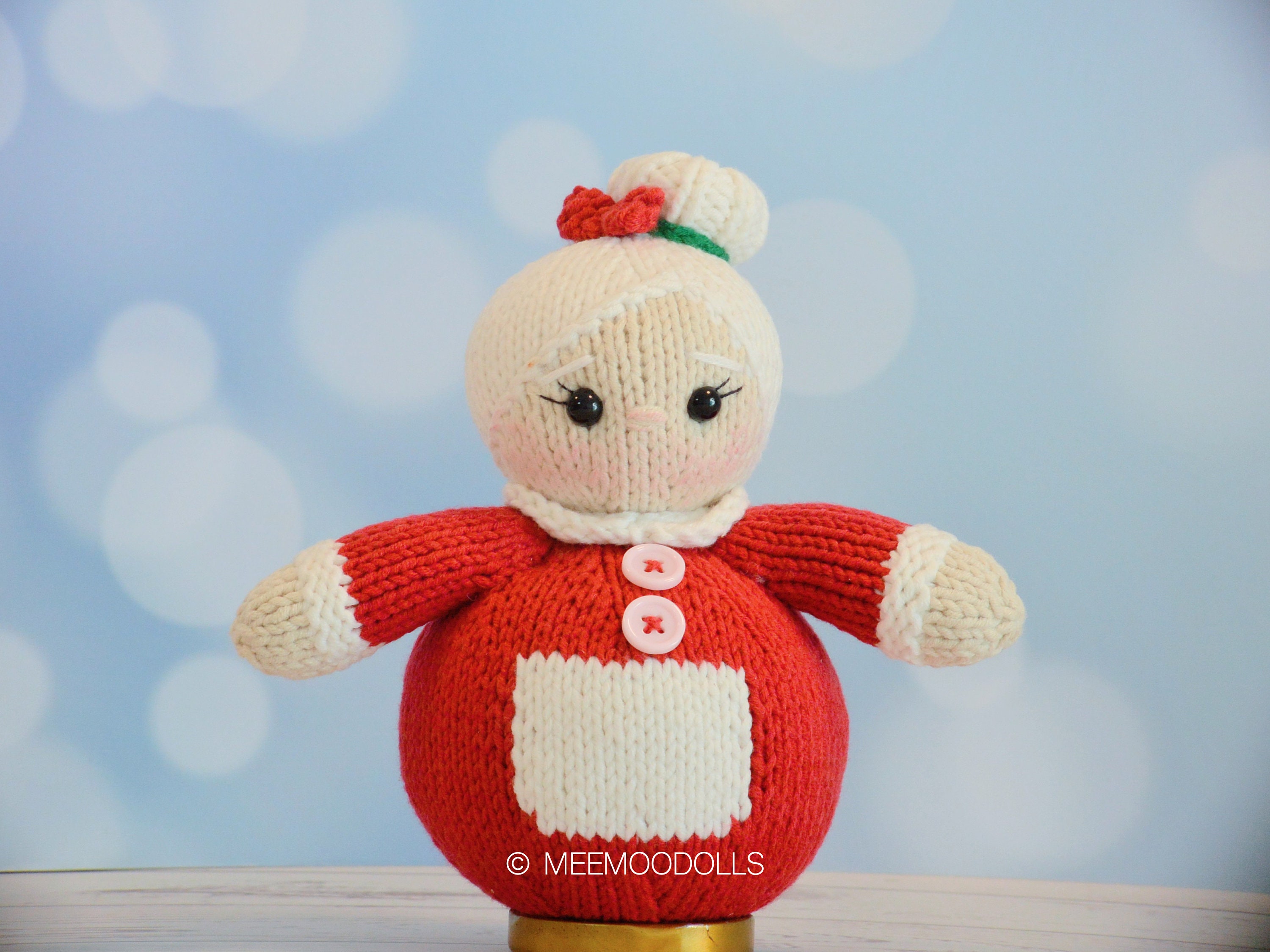 Santa Claus & Mrs. Claus. Christmas Knitting Pattern 1. - Etsy UK