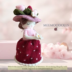 Knit Topsy-turvy Cupcake Dolls Pattern - Intermediate Level DIY Doll ...