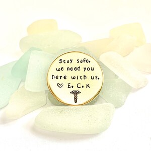 Stay Safe Coin Healthcare Worker Gift Essential Employee - Etsy