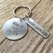 World's Best Dad Personalized Custom Hand Stamped Keychain, Gift for ...