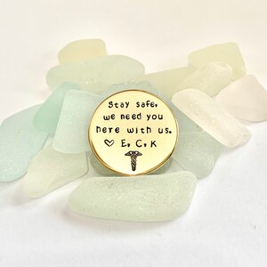 Stay Safe Coin Healthcare Worker Gift Essential Employee - Etsy