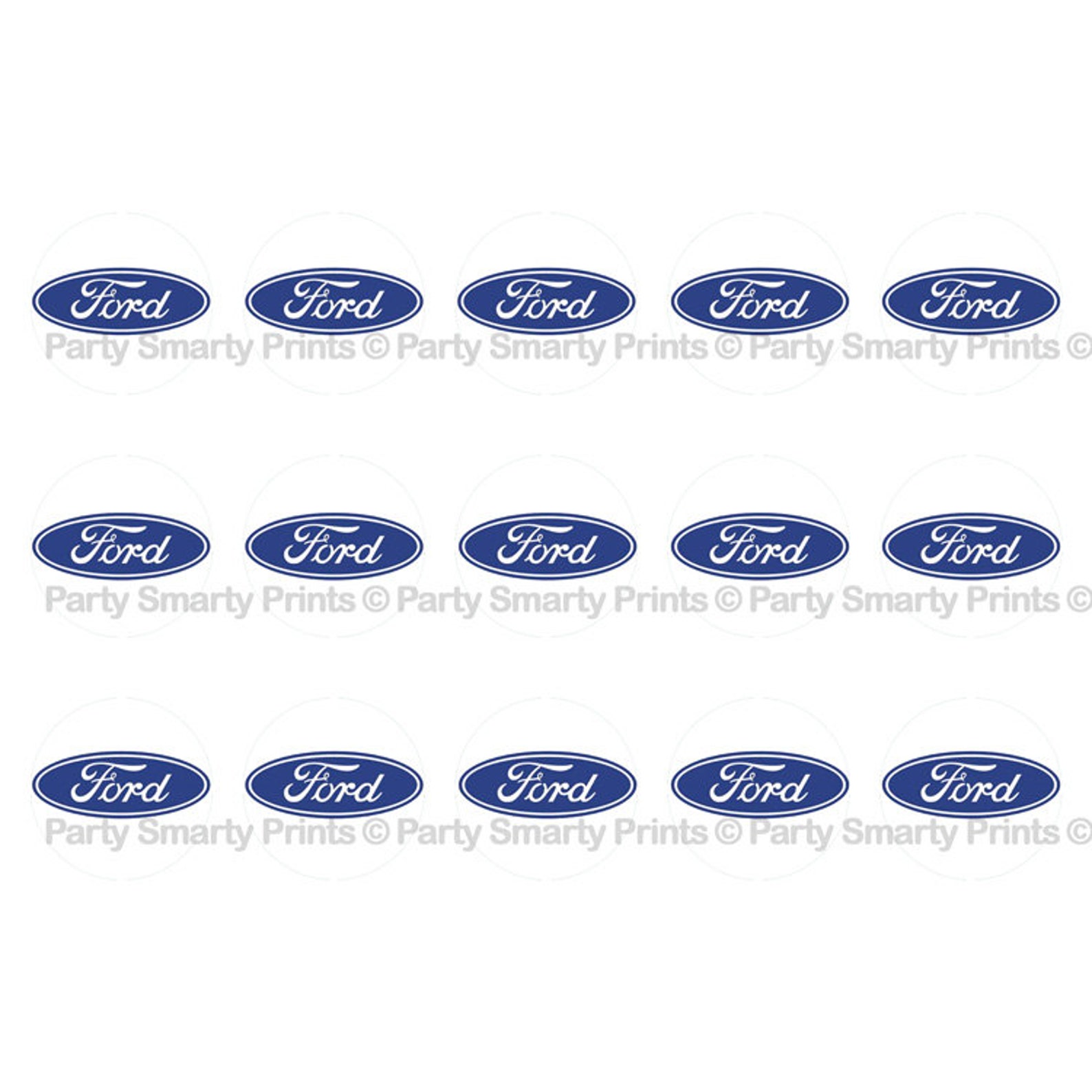 Ford 1 Inch Round Digital Download Bottle Cap Sticker - Etsy