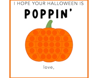 Halloween: Pop It, Digital Design Kit - Etsy